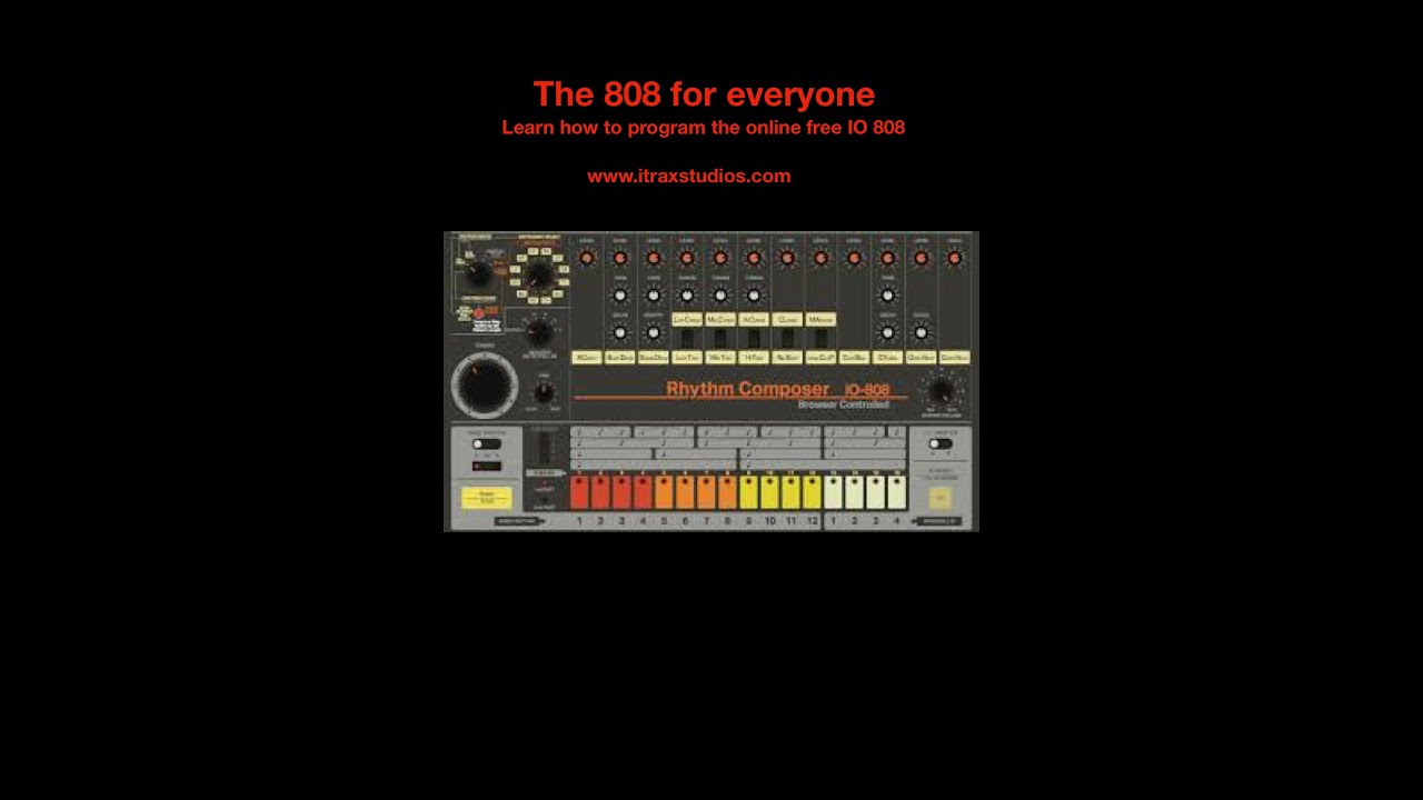 Tr 808 For Everyone Featuring The Io 808 Youtube