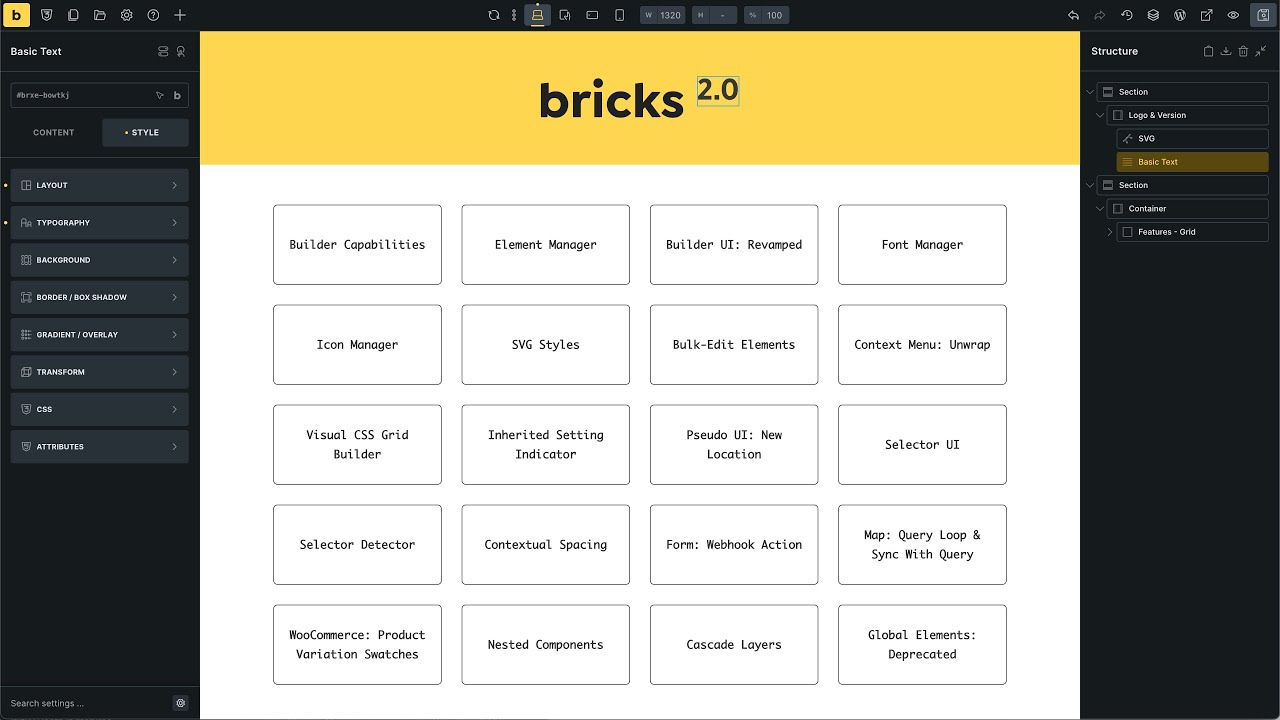 Bricks 2 0 Release Highlights Alpha Youtube