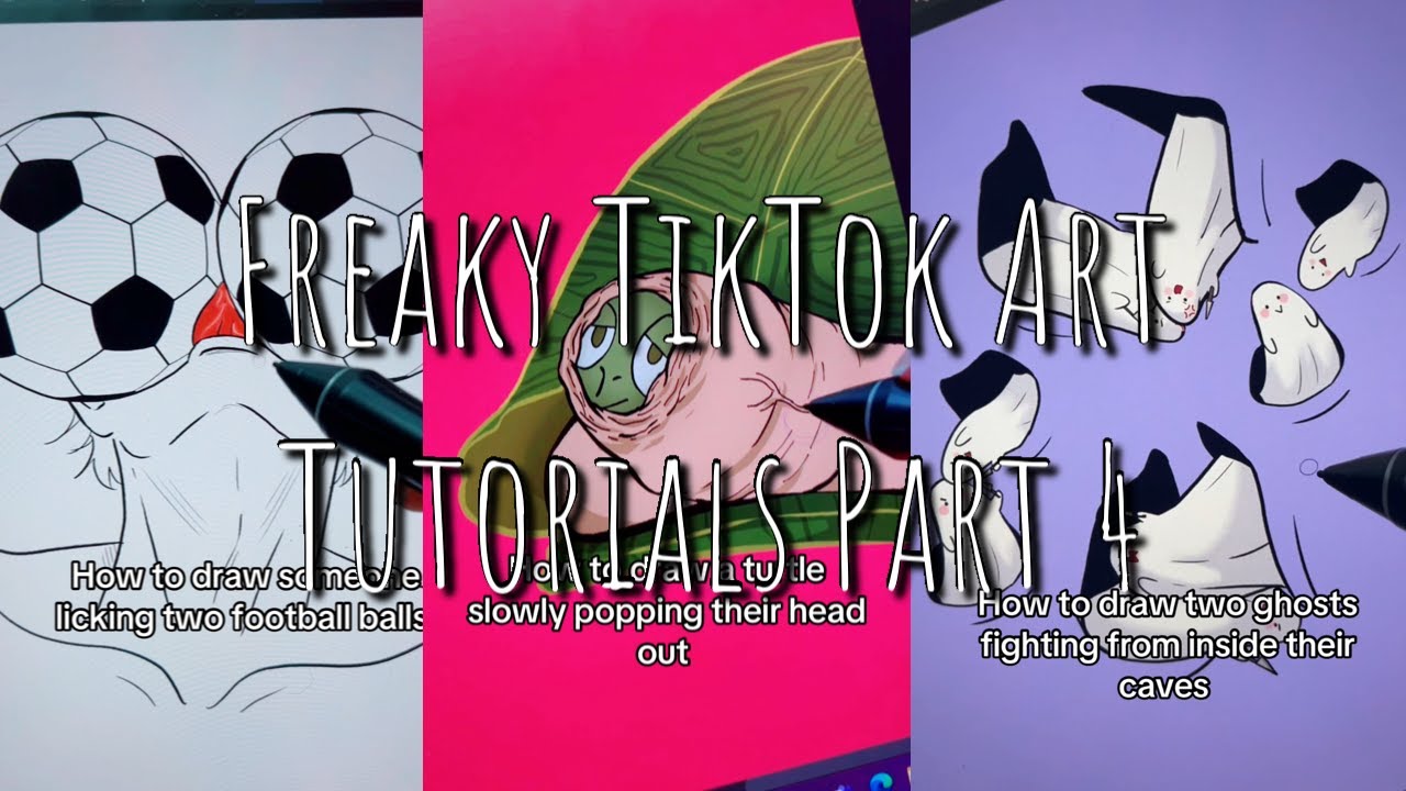 рќ рќ рќ рќ єрќ ґрќ Tiktok Art Tutorials Part 4 Youtube