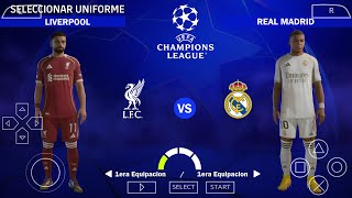 Por Fin Efootball 2025 Ppsspp Nueva Camara Ps5 Cinematicas 5 Cambios 60 Estadios Y Graficos Hd ...