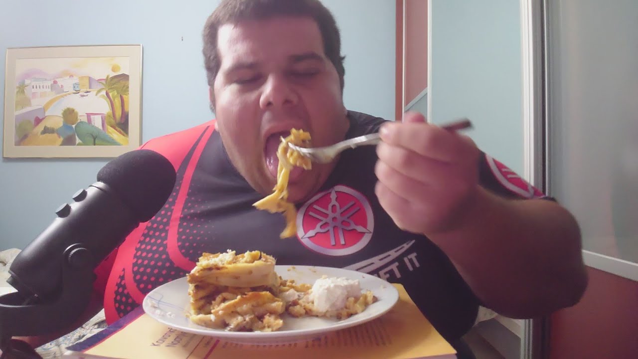 Tasty Delicious Amazing Dinner Pastitsio Orange And Mantarin Asmr