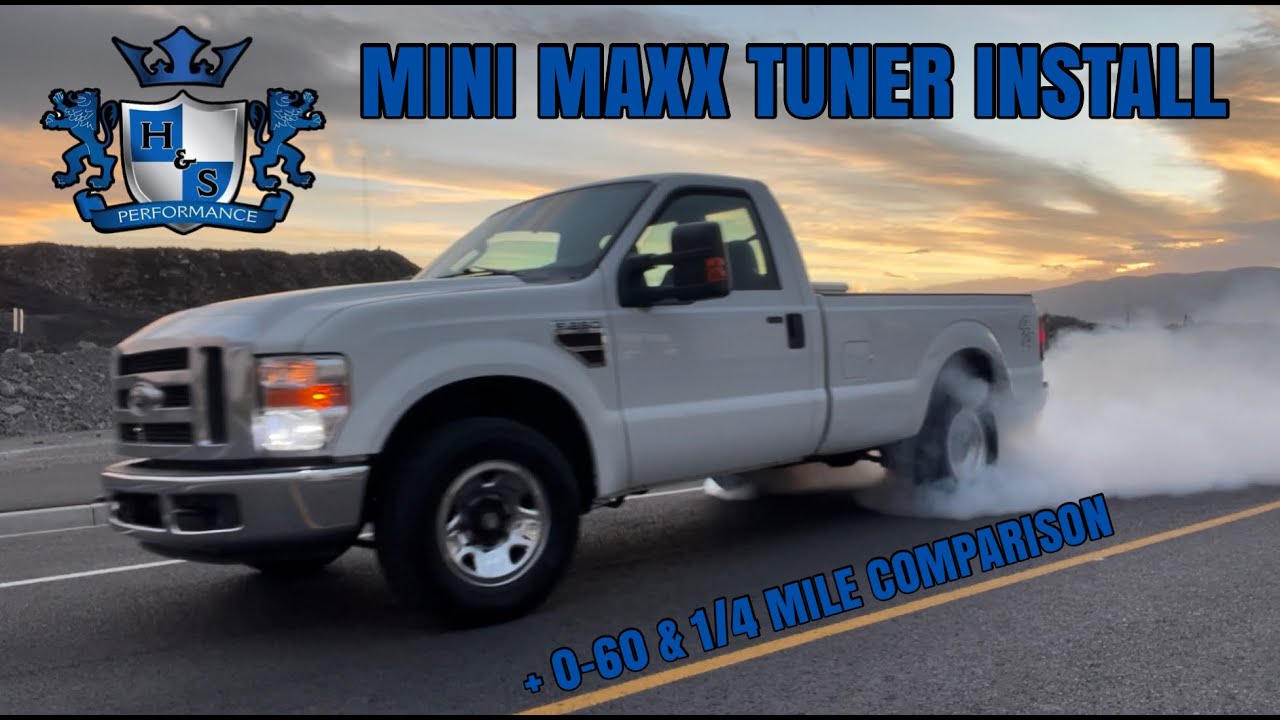 6 4 Powerstroke Mini Maxx Diesel Tuner Install How To Youtube