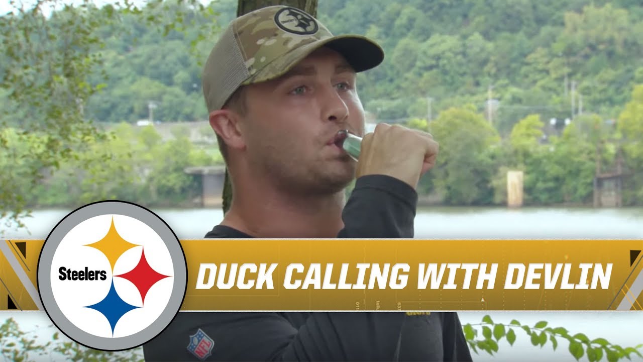Devlin Hodges Quarterback World Champion Duck Caller Pittsburgh