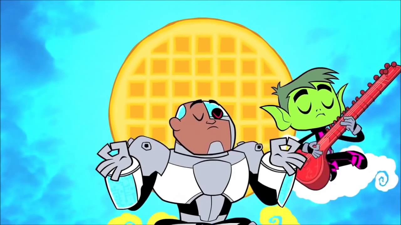 Teen Titans Go Waffles Song Youtube