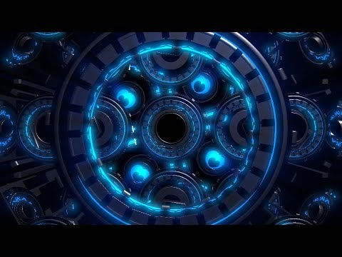 Free Vj Clip Blue Mech Loop Youtube