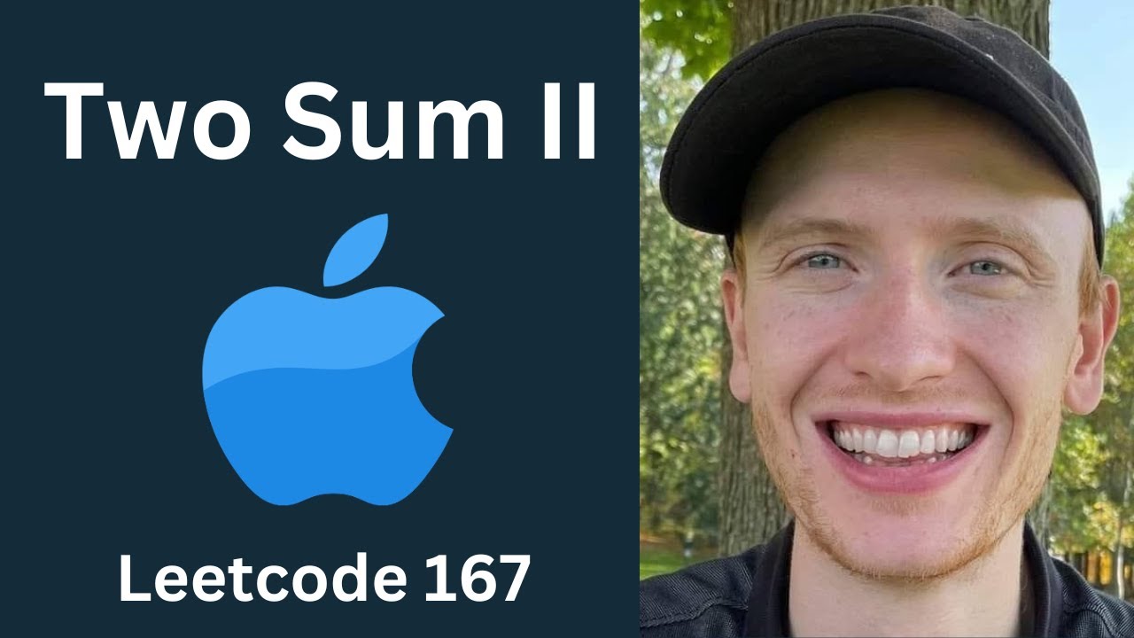 Two Sum Ii Leetcode 167 2 Pointers Python Youtube