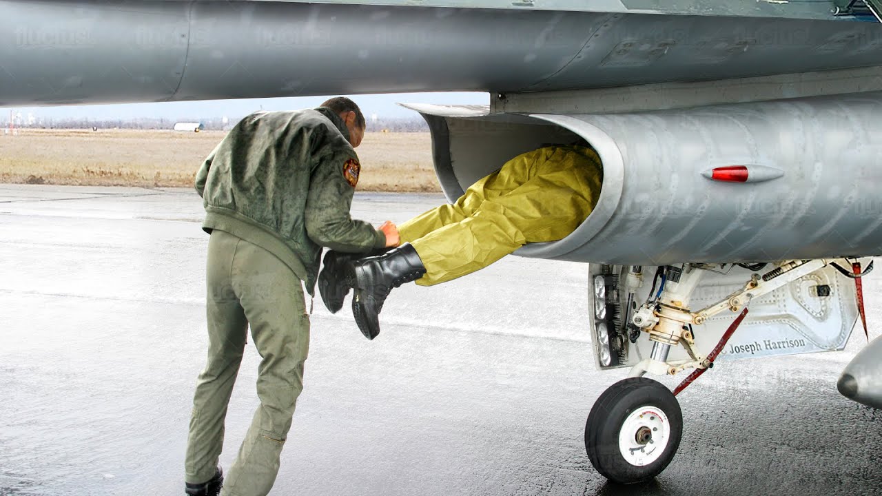 Why Us Airmen Risk Their Lives Crawling Into Dangerous Fighter Jet
