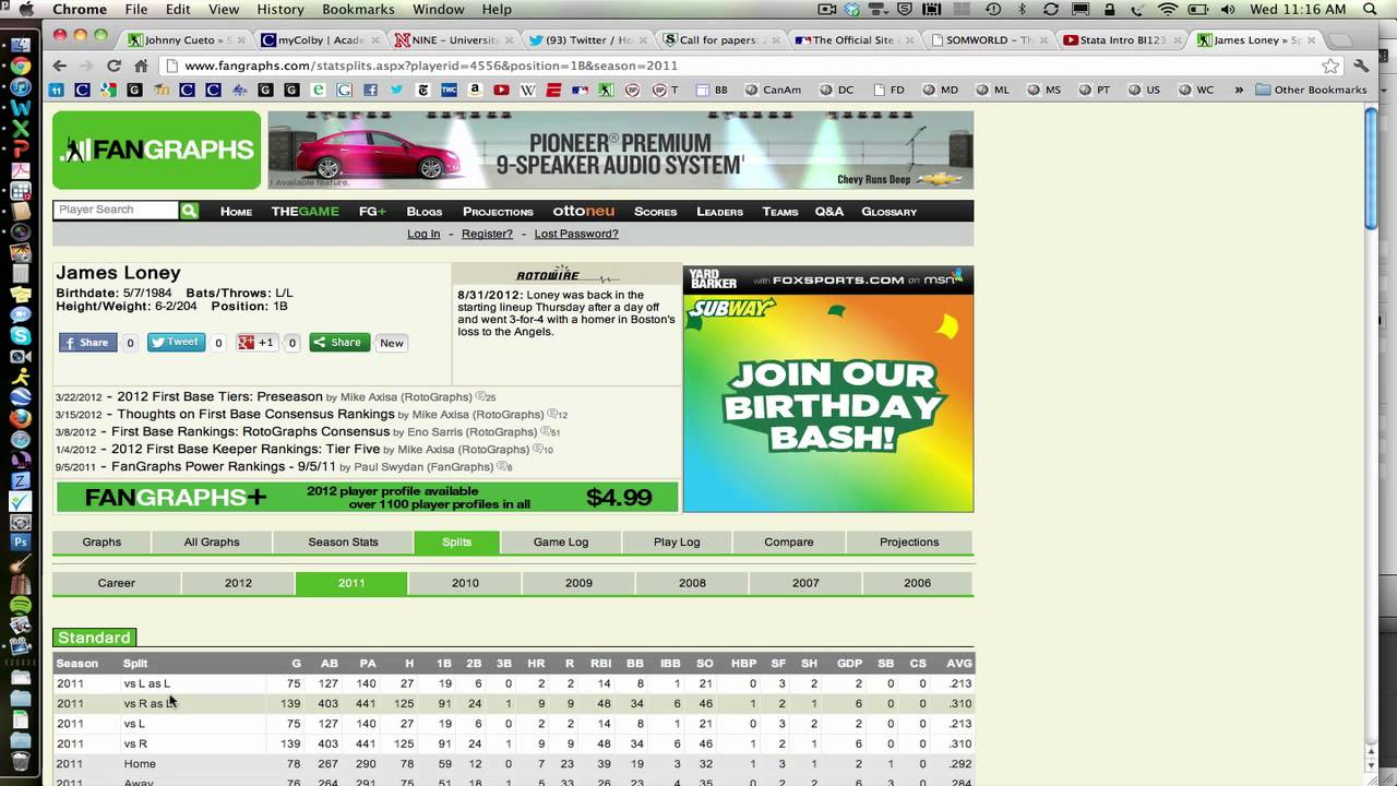 Introduction To Fangraphs Youtube
