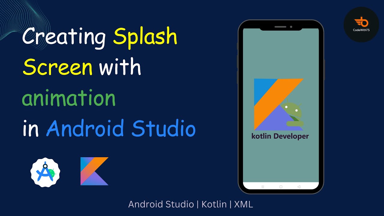 Splash Screen With Lottie Animation In Android Kotlin Splash
