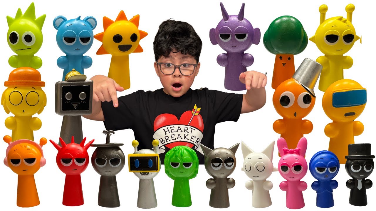 New Sprunki Mystery Mini Figures Complete Collection Youtube