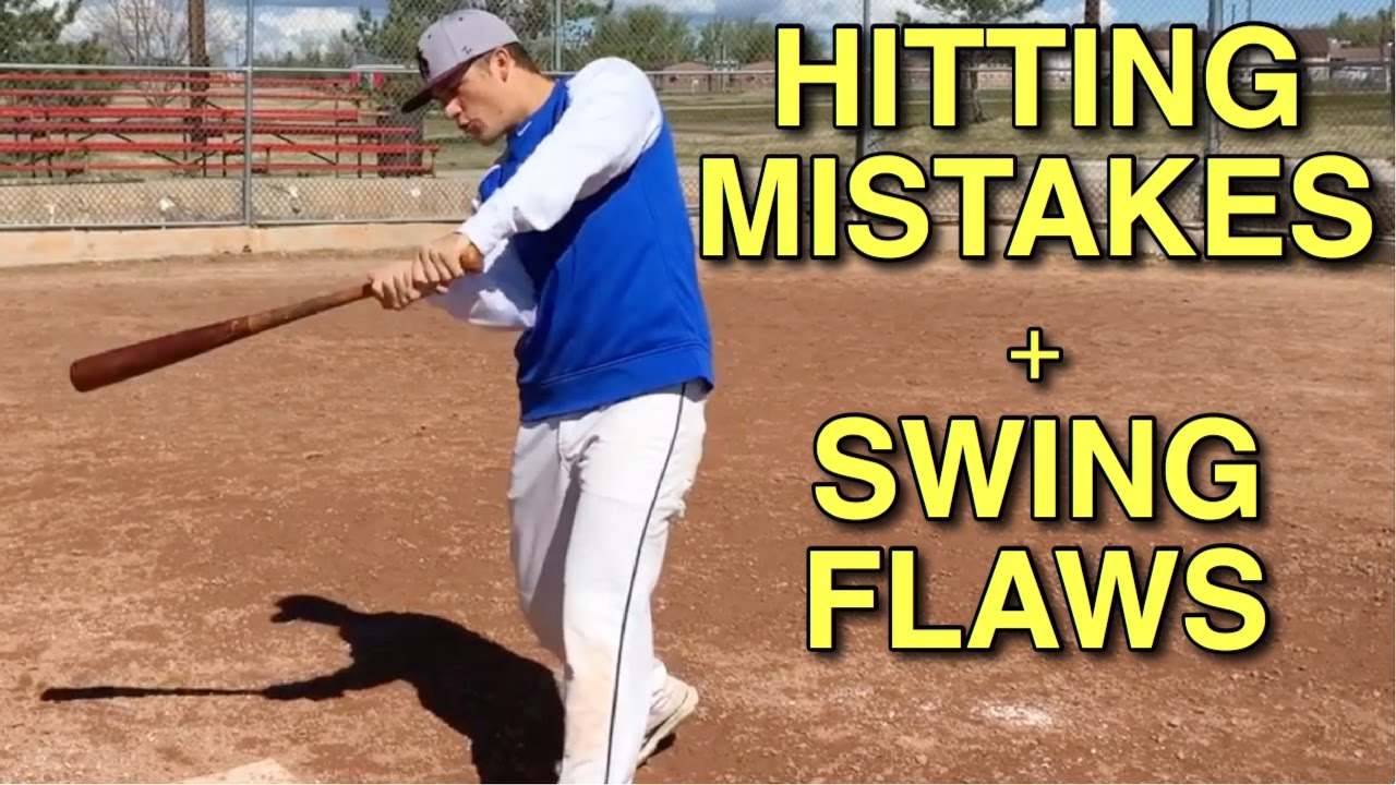 How To Avoid The Most Common Baseball Hitting Mistakes Swing Flaws