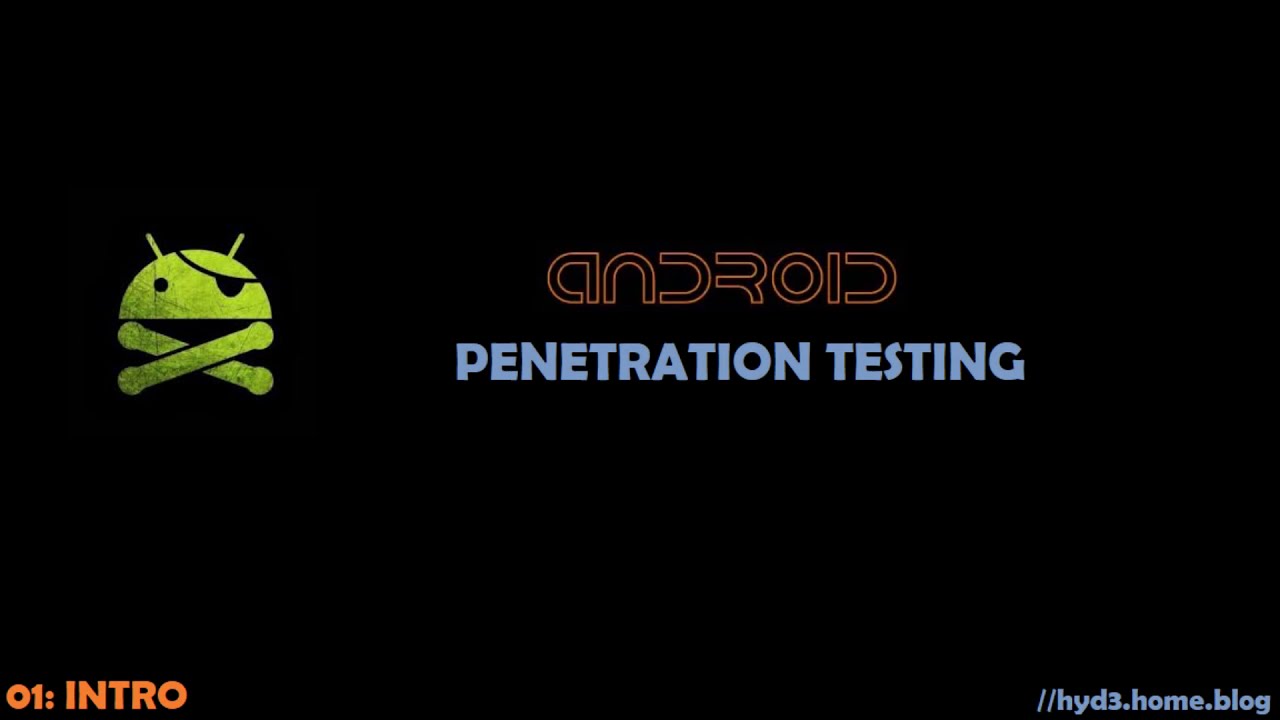 Android Pentesting 01 Intro Youtube