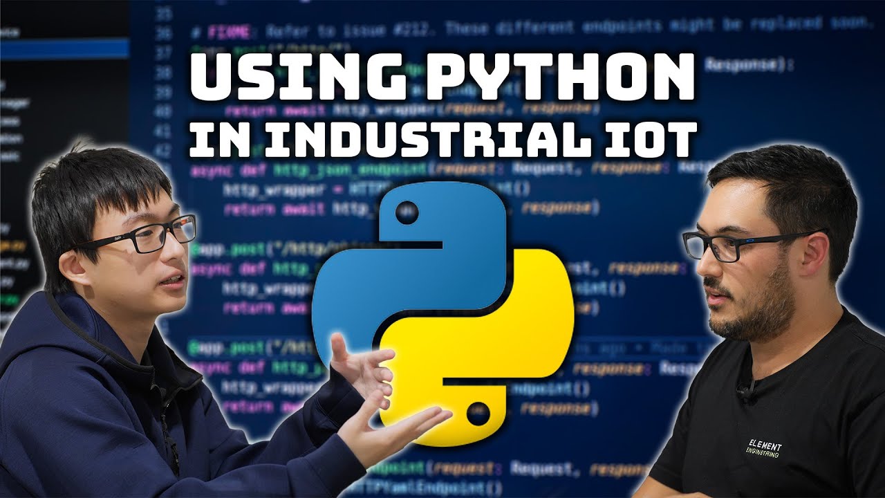 Harnessing Python To Create Great Software Fast For Iot