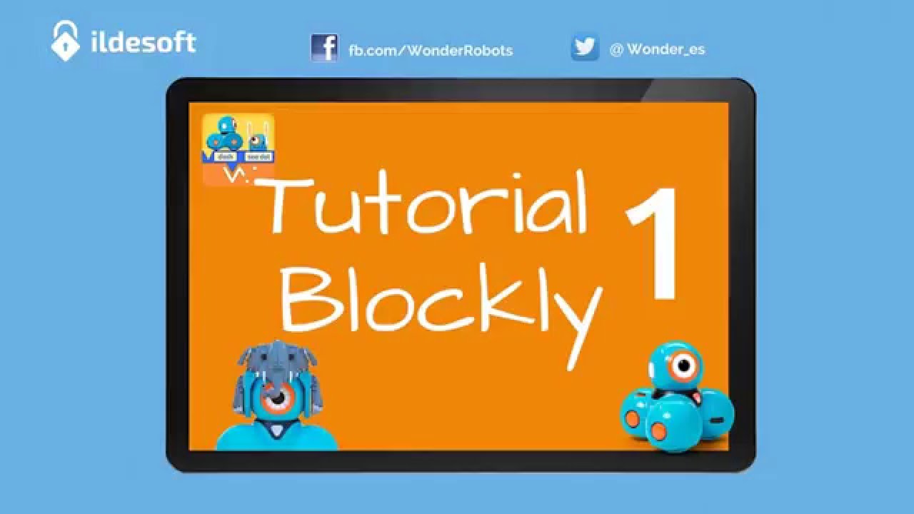 Tutorial Blockly 1 Robots Educativos Youtube