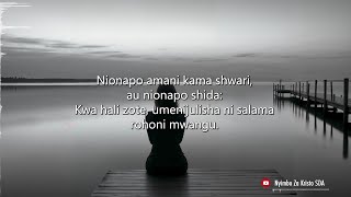 Ni Salama Rohoni Mwangu Nyimbo Za Kristo Lyrics By Irene Michael Nyimbo ...