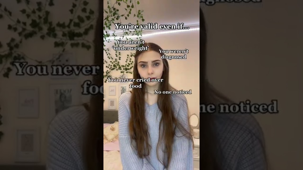 You Re Struggles Are Valid Anorexia Recovery Veronica Wright Youtube