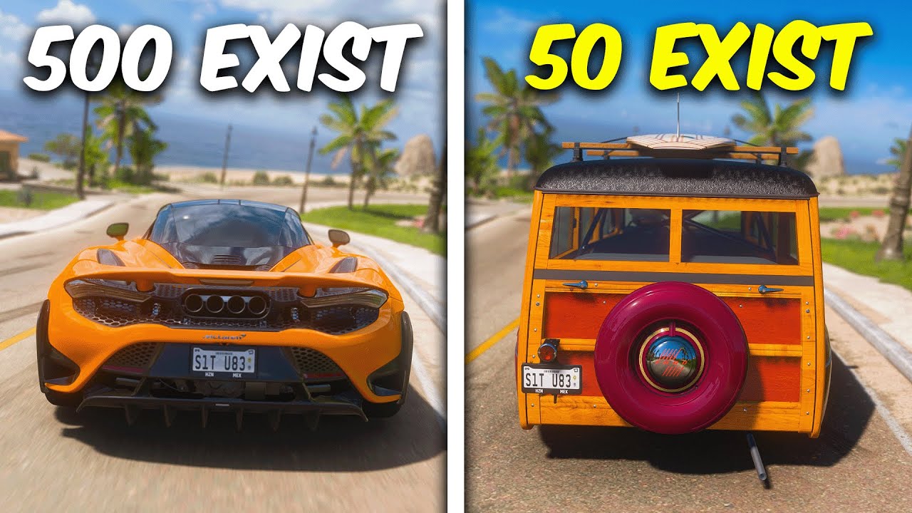 Top 10 Current Rarest Cars In Forza Horizon 5 Youtube