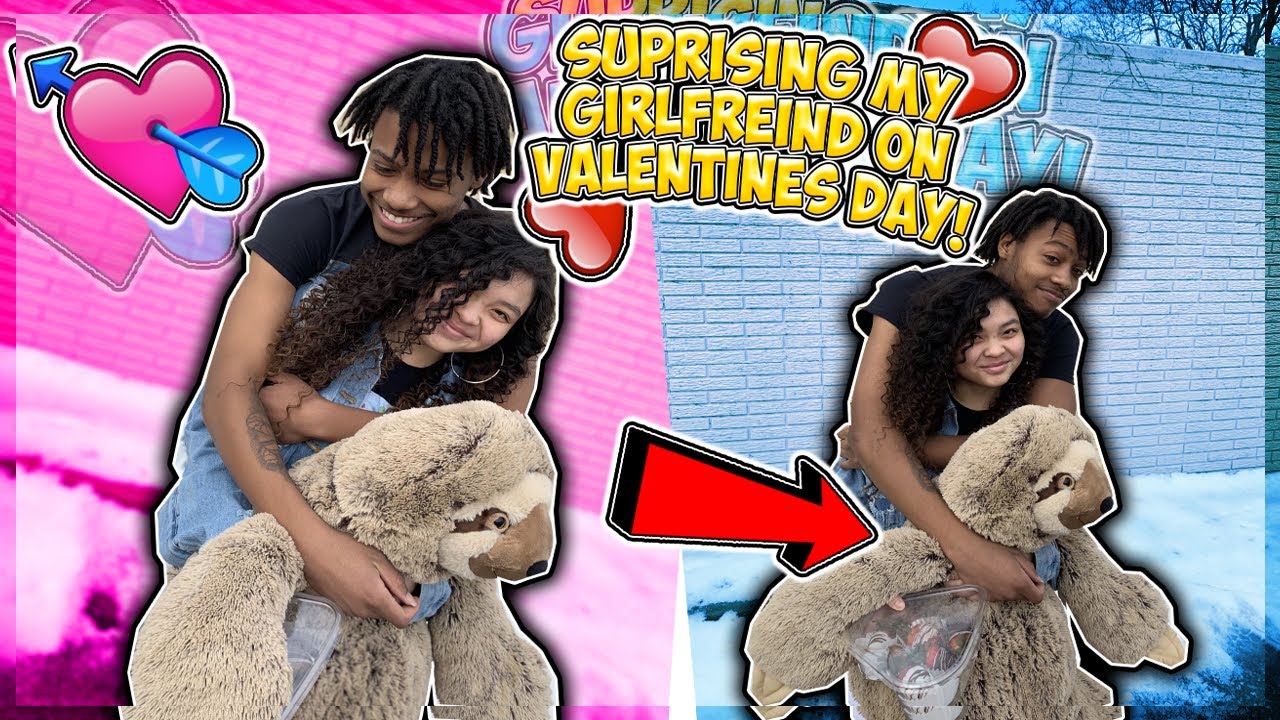 Surprising My Girlfriend For Valentine S Day Youtube
