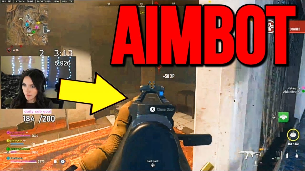 Nadia Caught Using Aimbot Youtube
