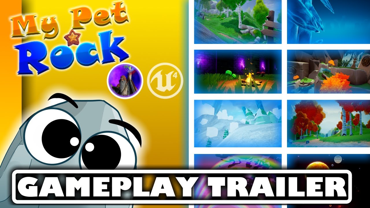 Official Gameplay Trailer My Pet Rock Youtube