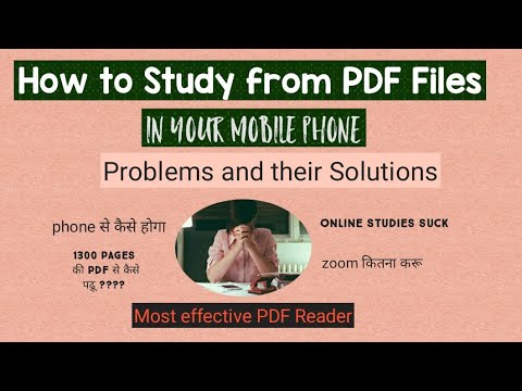 How To Study From Pdf Files Most Effective Pdf Reader Youtube