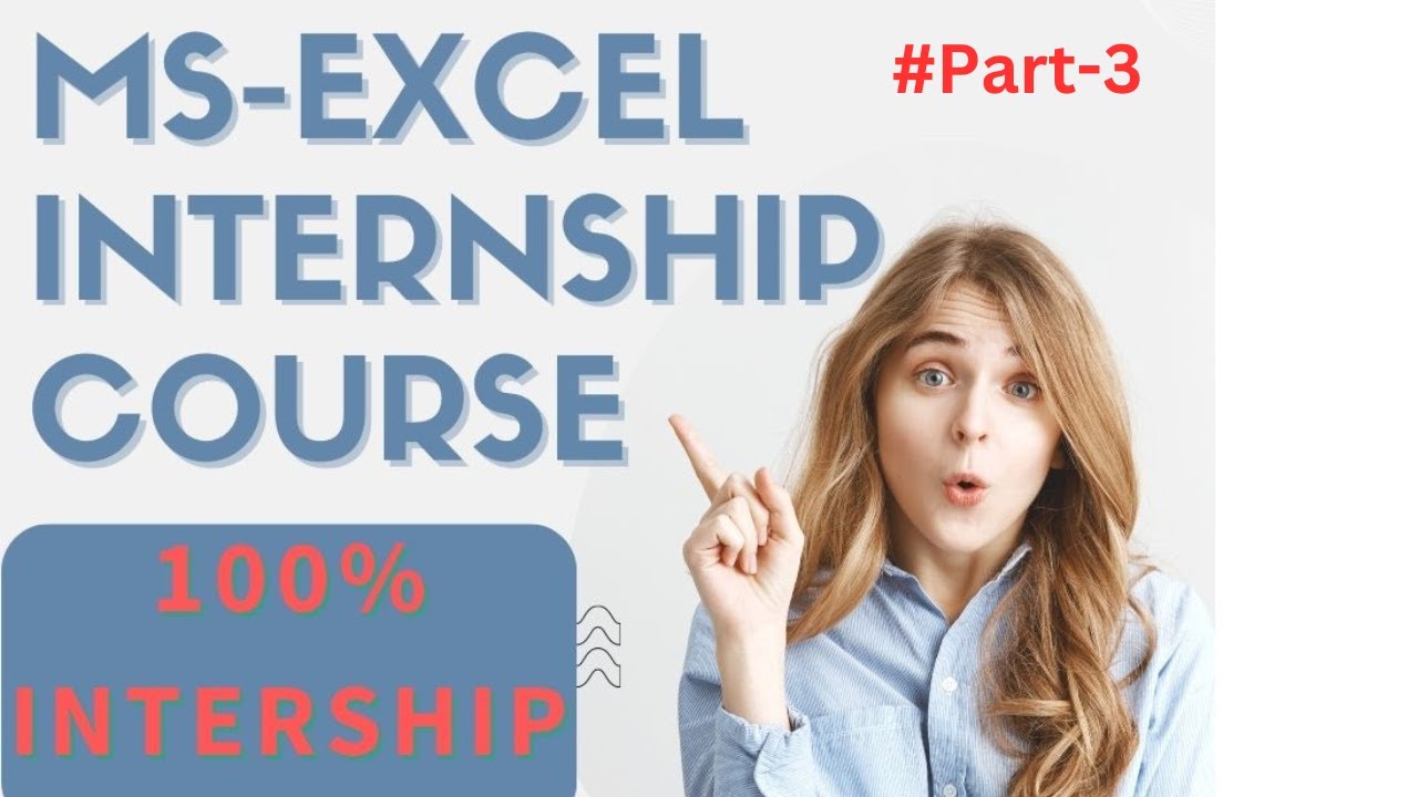 Ms Excel Training Session Trustform Part 3 Youtube