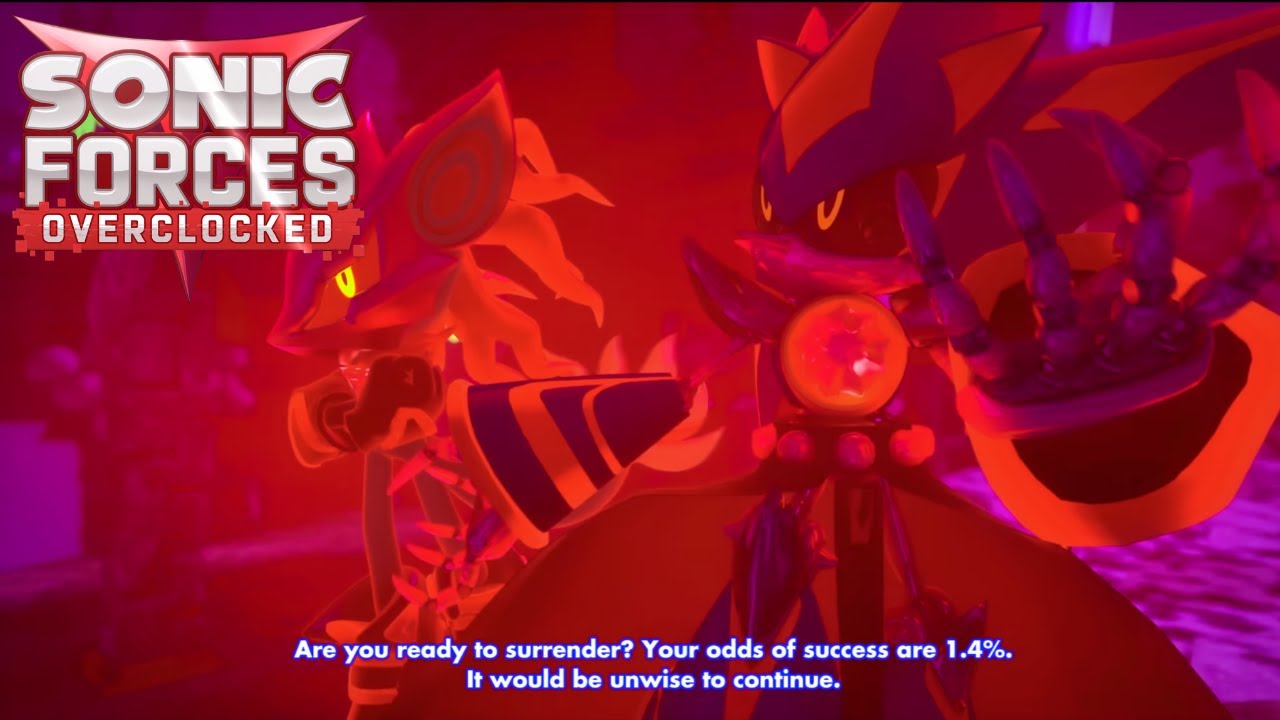 Sonic Forces Overclocked True Final Boss Fight Neo Metal Sonic