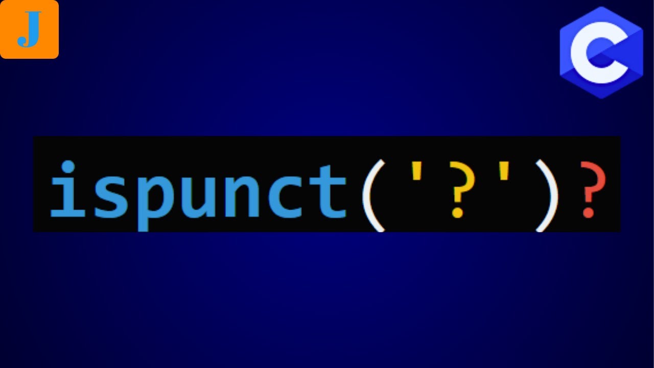 C Ispunct Youtube