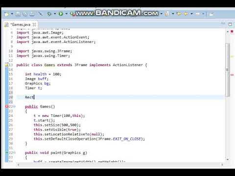 Simple Java Game Part 3 Adding Some Key Input Youtube