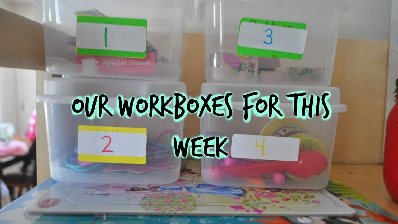 Workboxes Busy Box Ideas Youtube