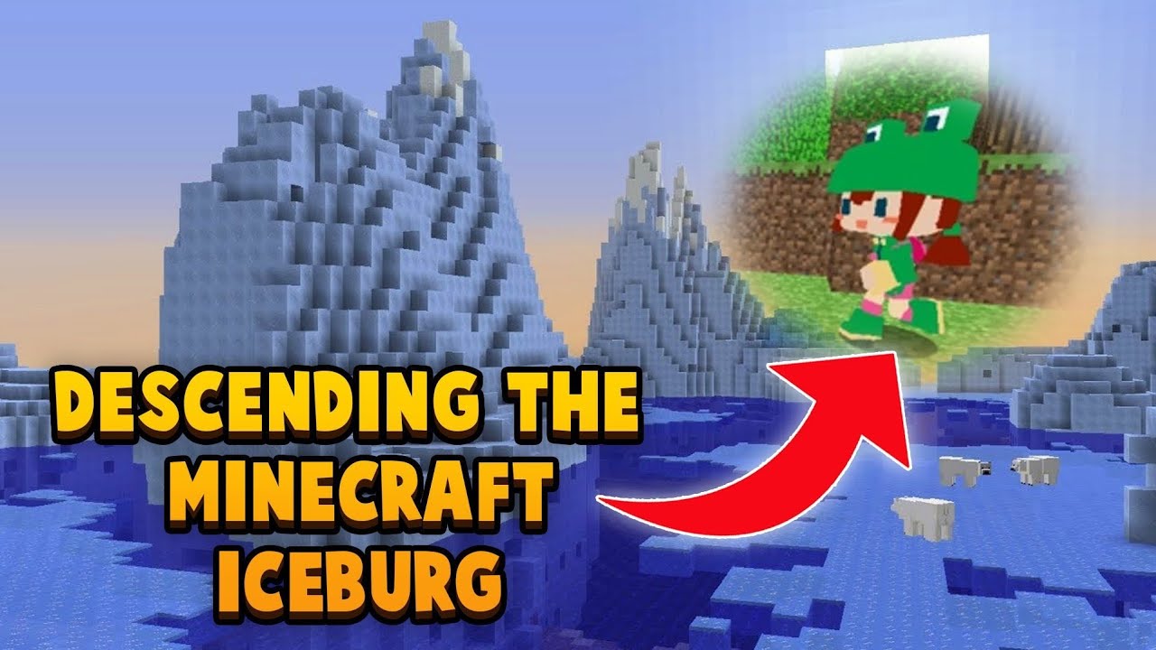 Descending The Minecraft Iceberg Youtube