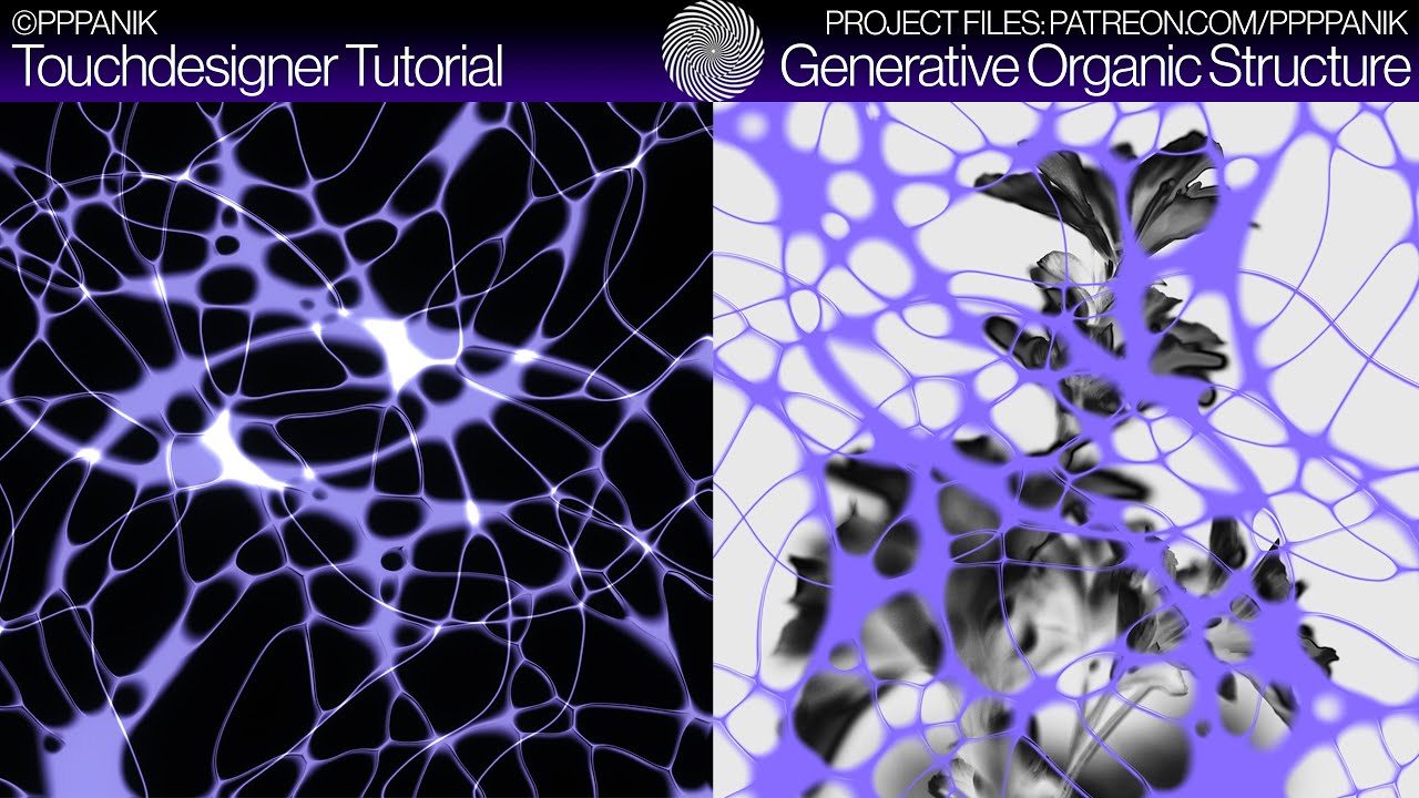 Generative Organic Structure Touchdesigner Tutorial Youtube