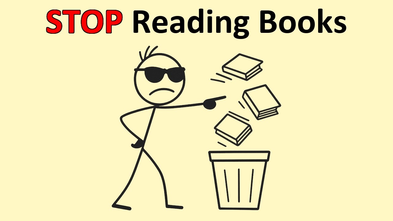 Stop Reading Self Help Books Do This Instead Youtube
