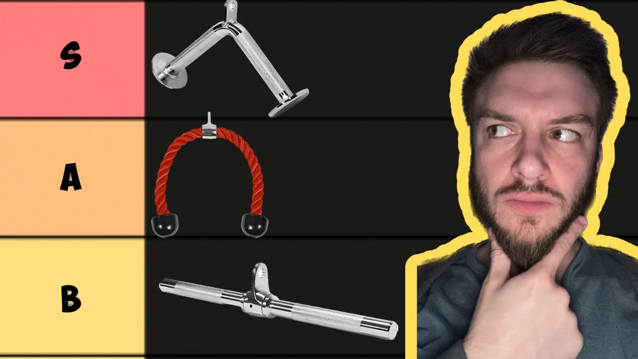 Tricep Cable Attachments Tier List Youtube