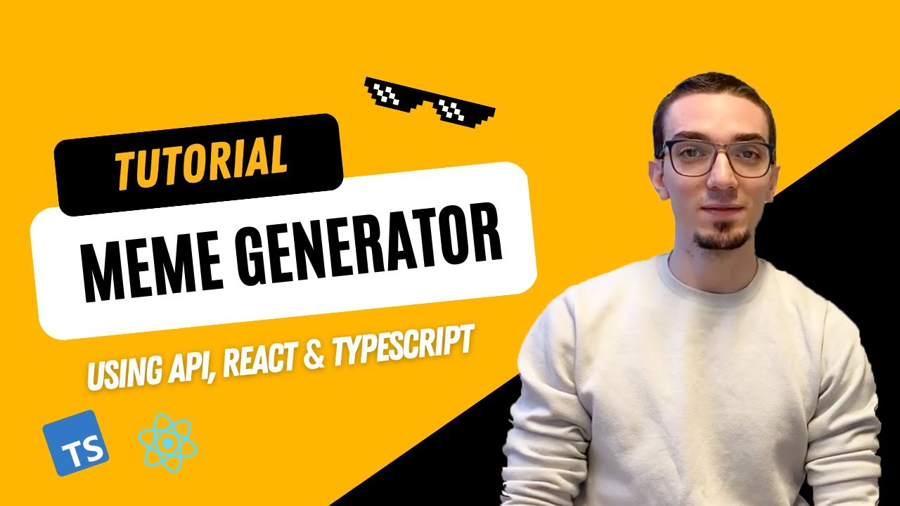 Build A Meme Generator Using Meme Api React And Typescript Tutorial