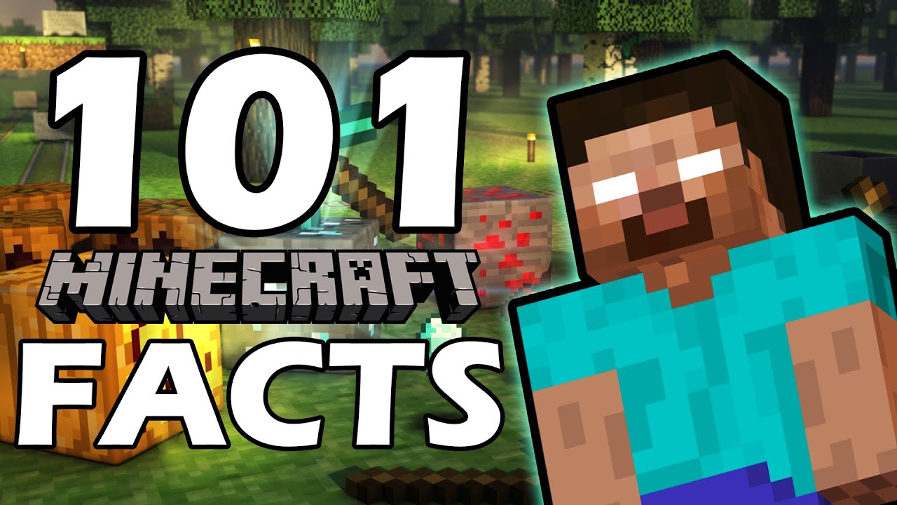 101 Minecraft Facts You Probably Didn T Know 101 Facts Youtube