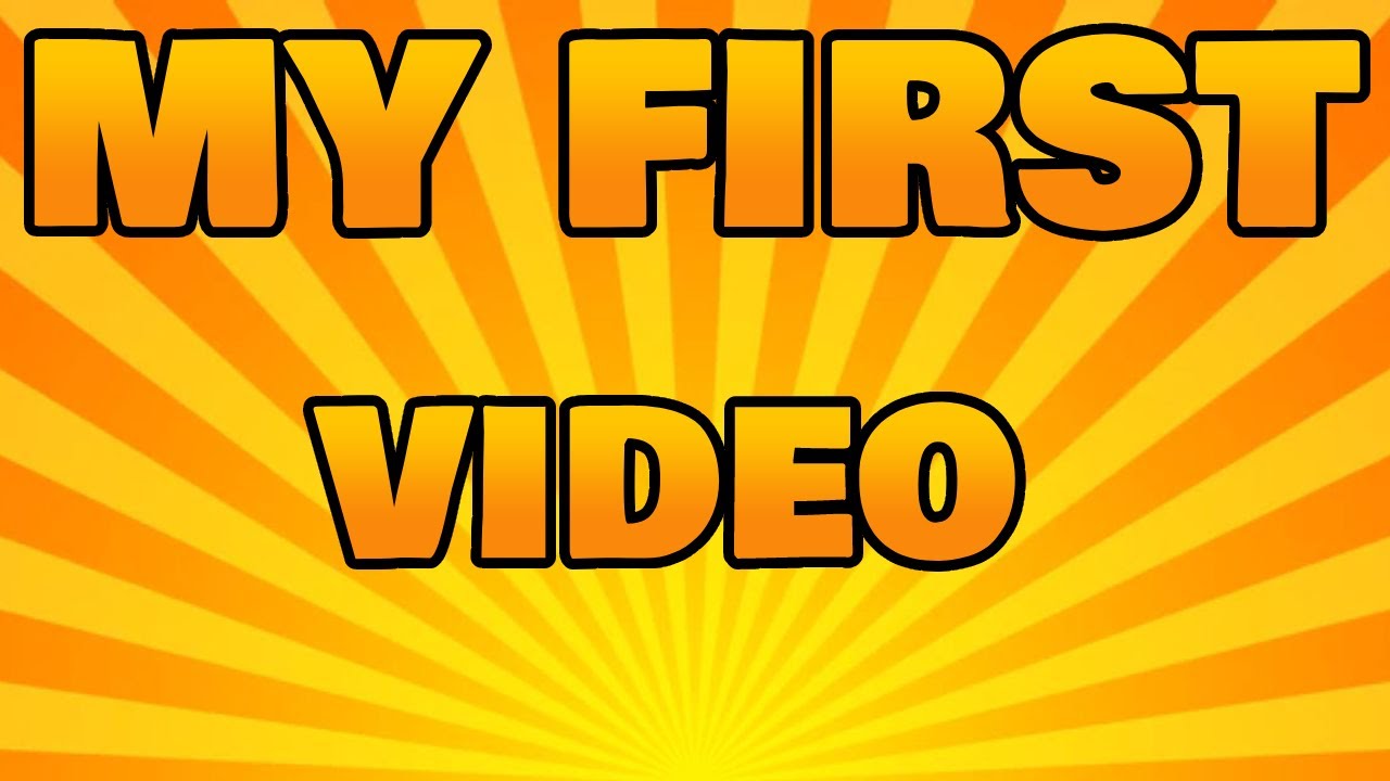 My First Video On The Channel Introduction Youtube