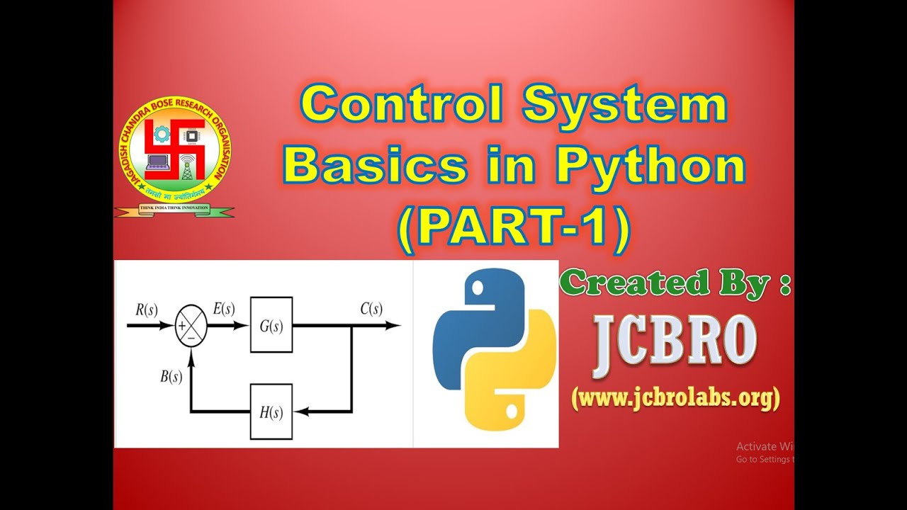 Control System Using Python Part 1 Youtube