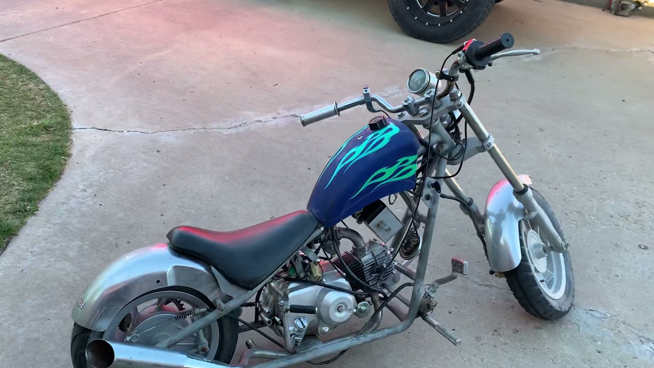 Street Legal 50cc Mini Chopper