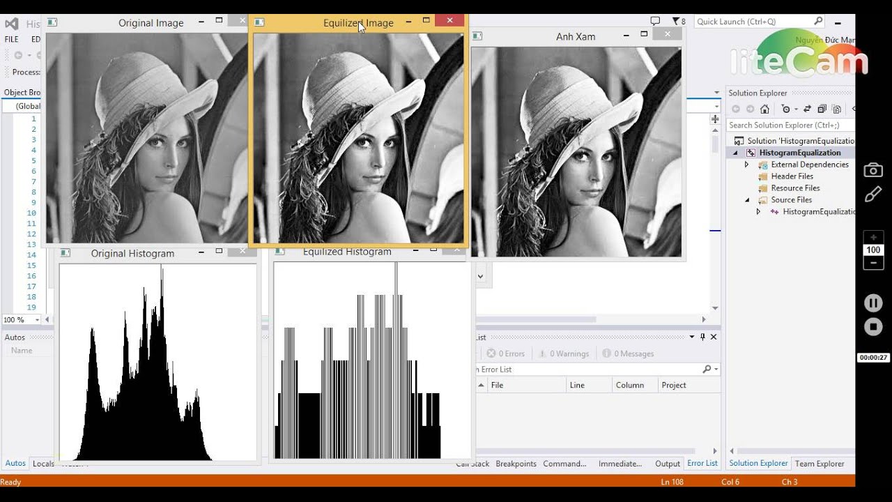 Histogram Equalization Youtube