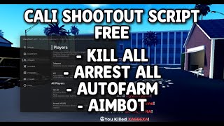 Free Cali Shootout Script Kill All Arrest All Autofarm Aimbot Trodigy ...