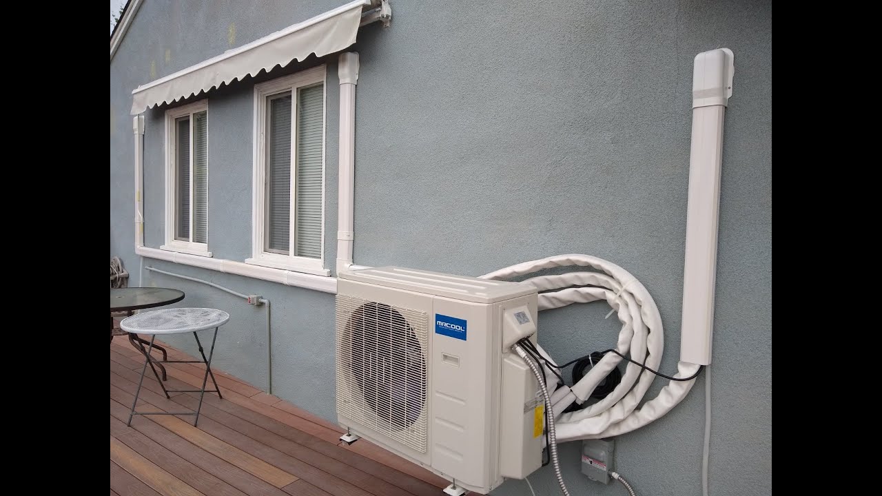 How To Install Mr Cool Diy Multi Zone A C Youtube