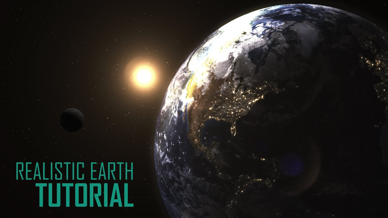 Realistic Earth In After Effects Tutorial Youtube