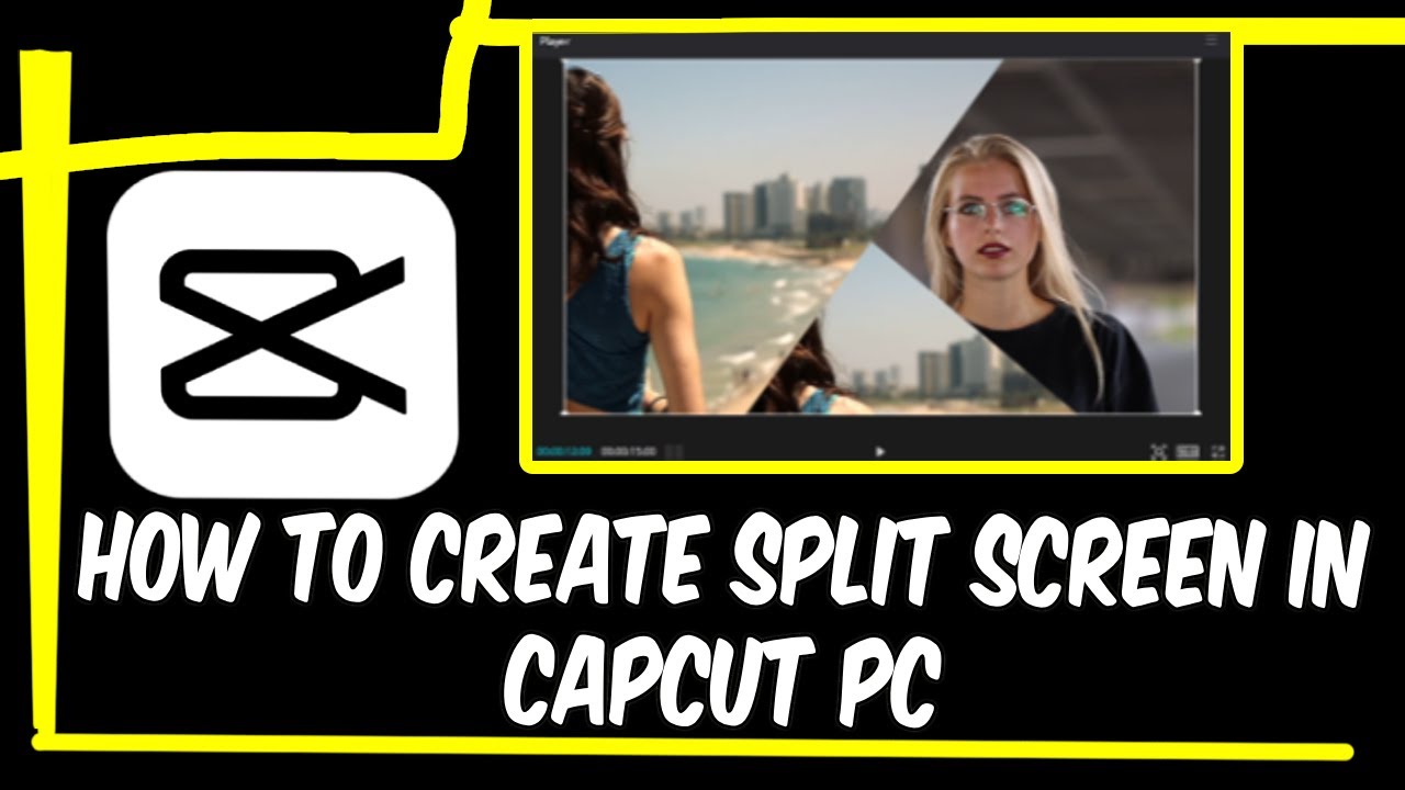 Capcut Pc Tutorial Split Screen Youtube