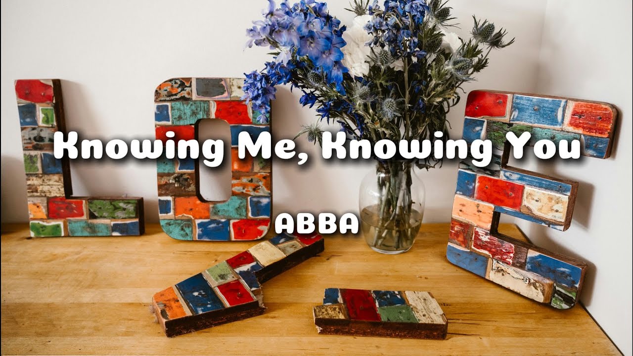 Knowing Me Knowing You Abba Lyrics Youtube