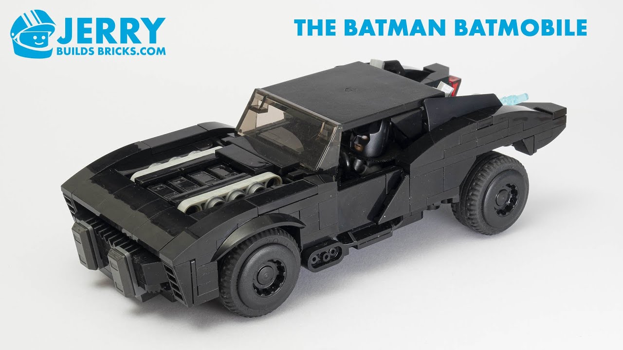 Custom Lego The Batman Batmobile Instructions Moc 132 Youtube