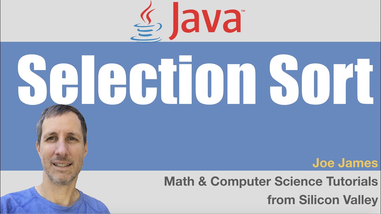 Java Selectionsort Animated Demo With Code Youtube