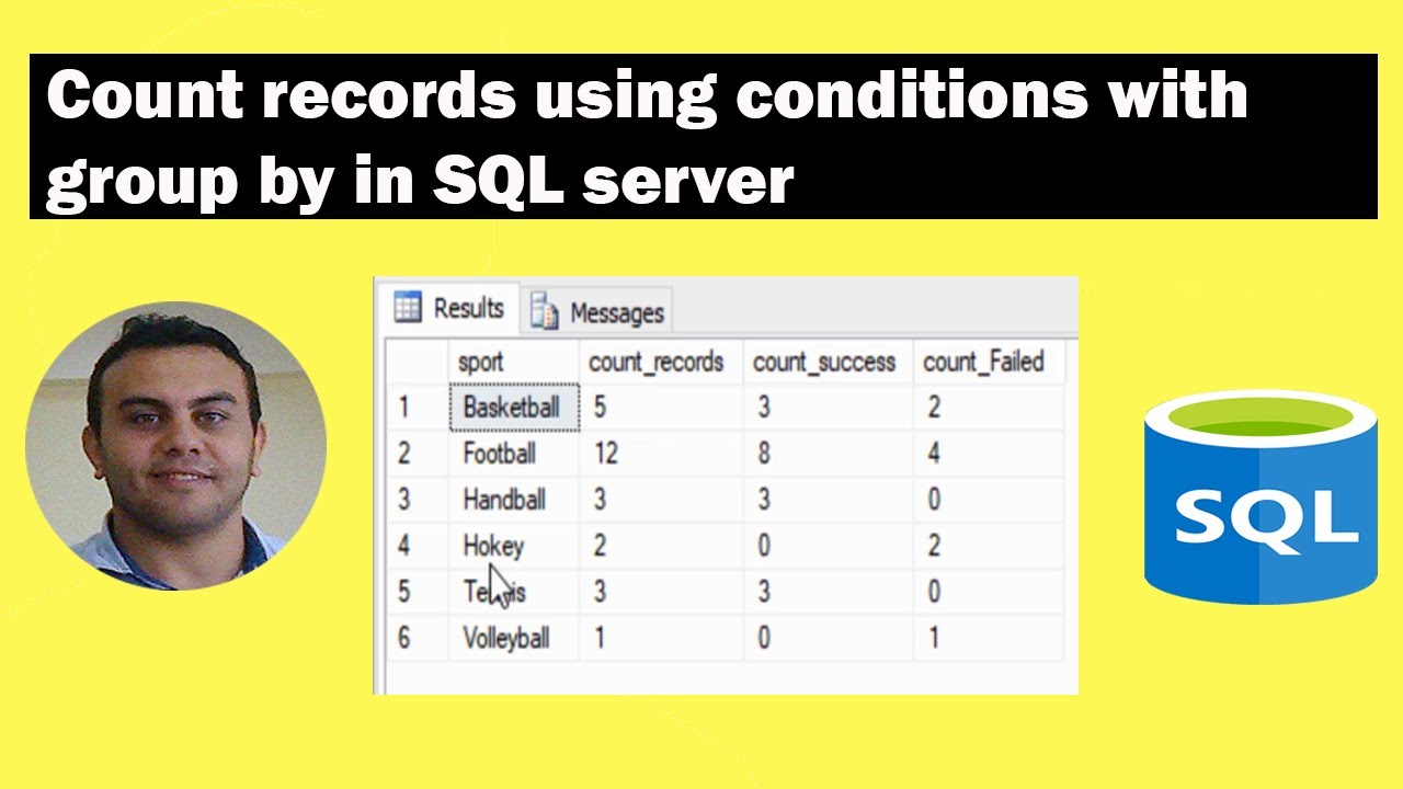 Sql Tutorial For Beginners How To Count Records Using Conditions With