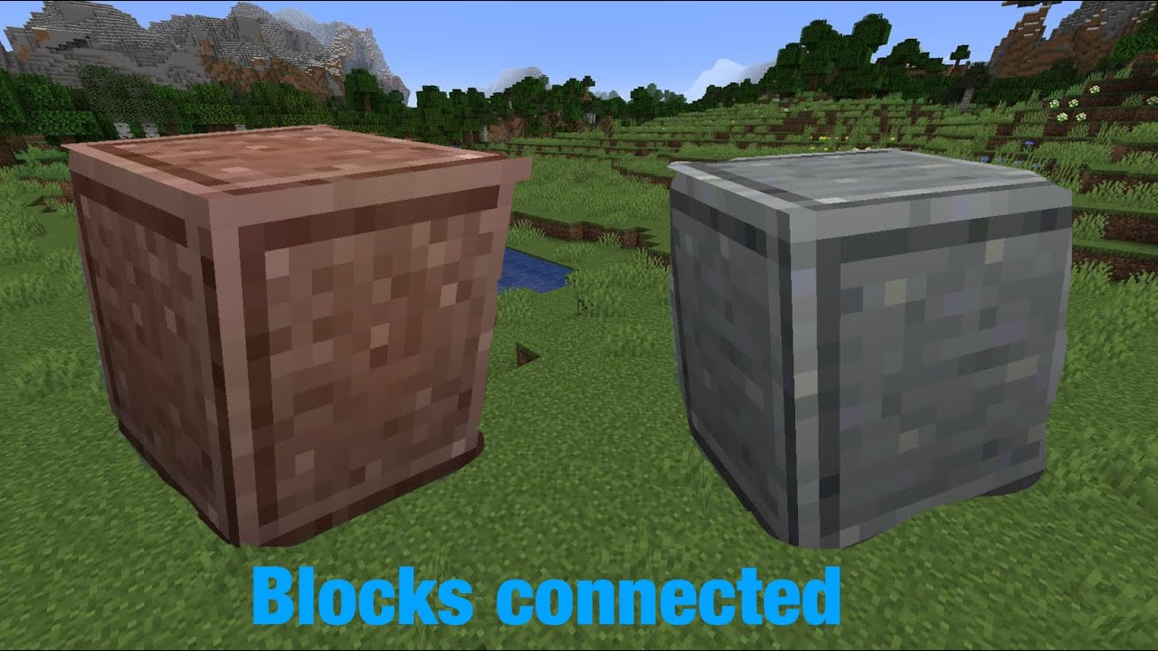 Connected Blocks Mod For Minecraft Youtube