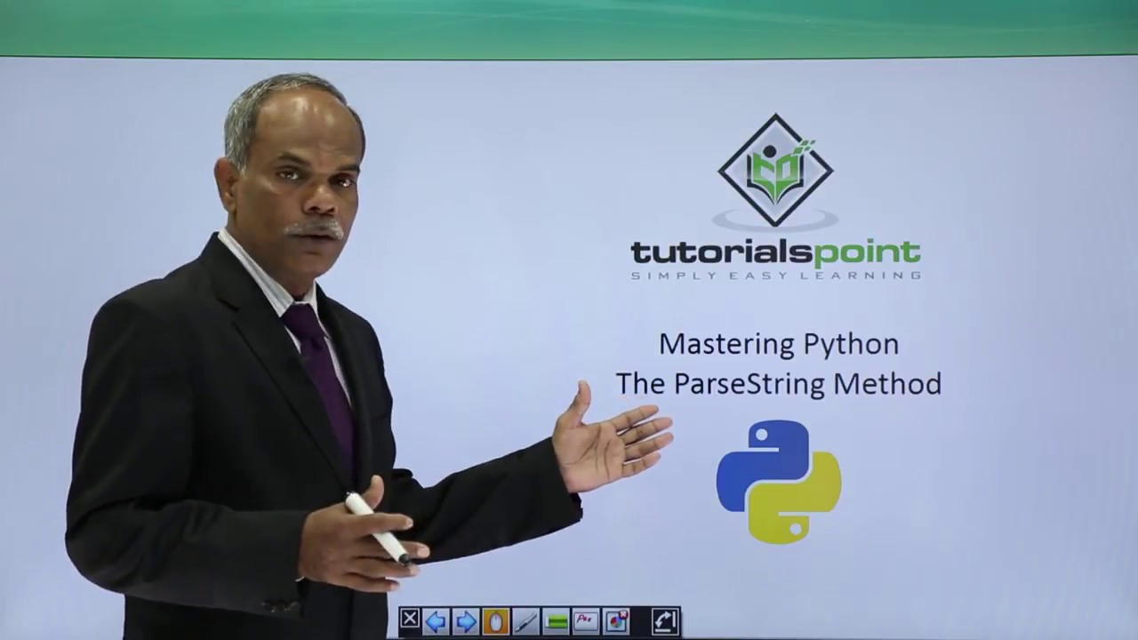 Python Parsestring Method Youtube